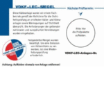 VDKF-LEC Aufkleber - VDKF